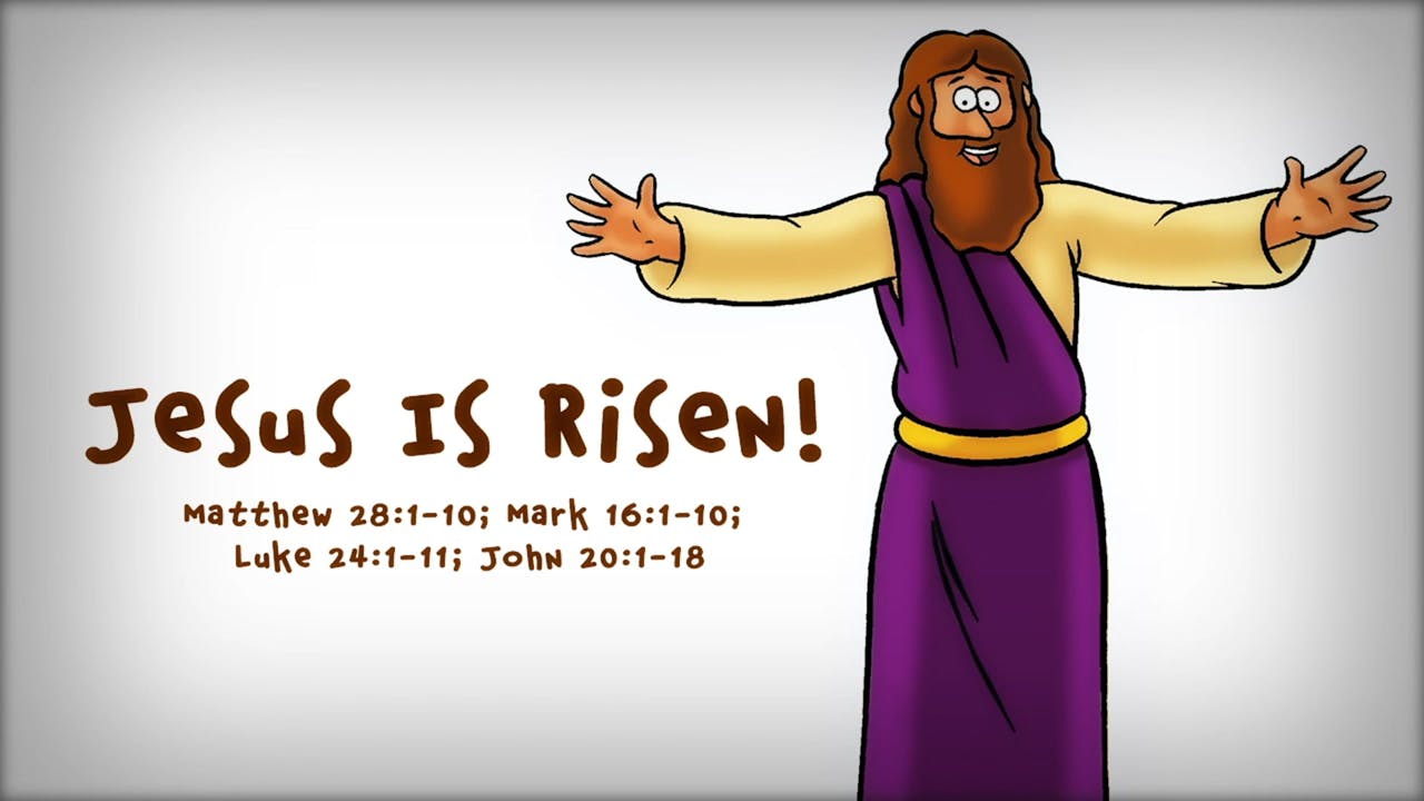 The Beginner's Bible Video Series, Story 84, Jesus Is Risen! - The ...