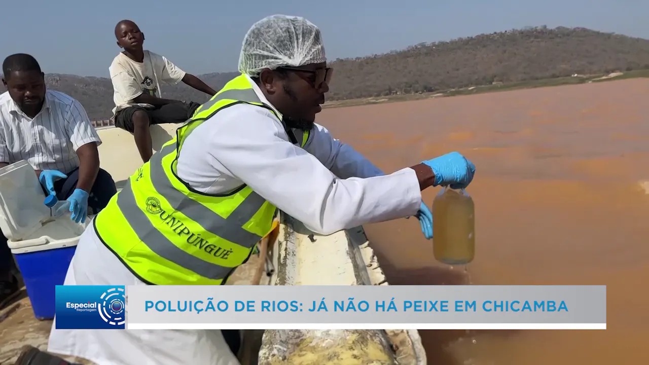 Poluição de rios: Já não há peixe em Chicamba - 2025 - STV Play