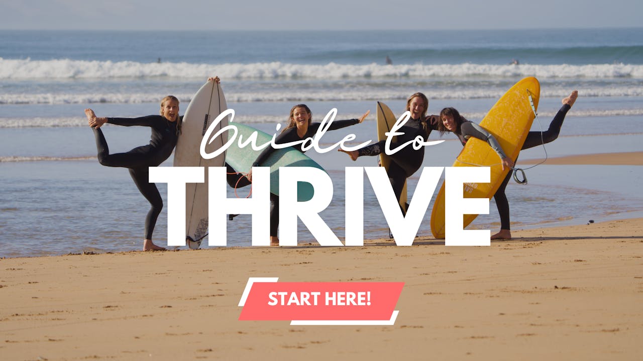 Welcome To The Guide To Thrive Challenge - Surf With Amigas Online
