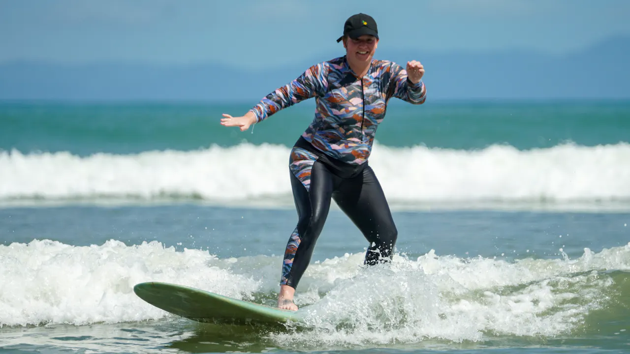 How to Catch Whitewash Waves - Surf Foundations - Surf With Amigas Online