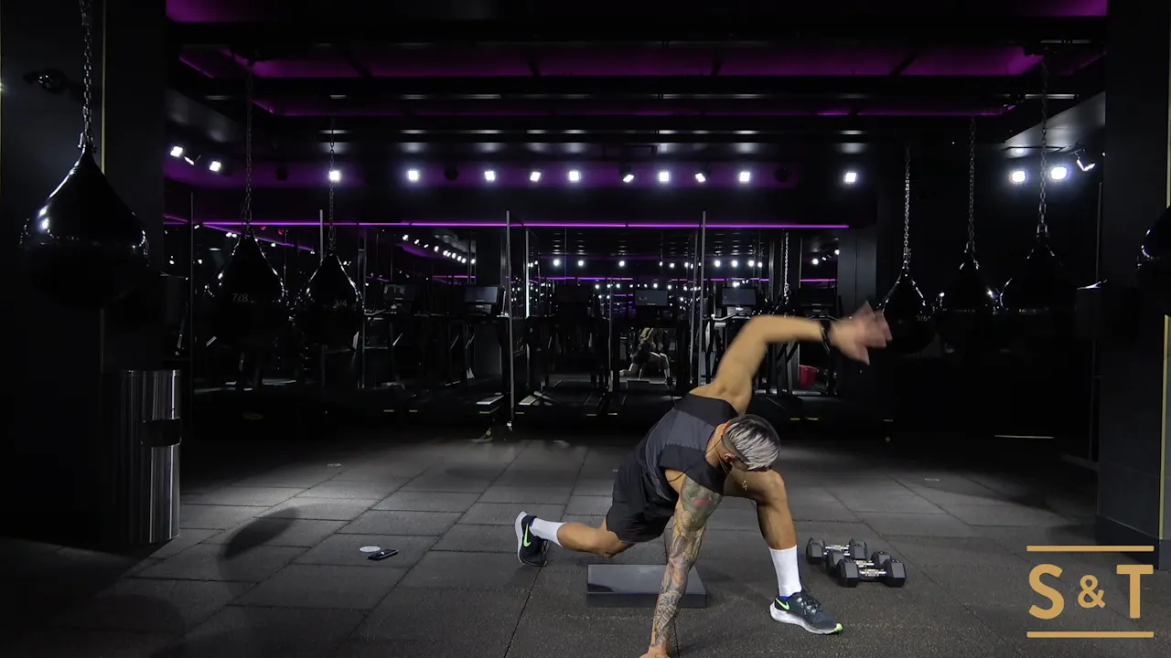 Full Body HIIT with David, Sweat Live May 6, 2021 - David - Sweat on Demand