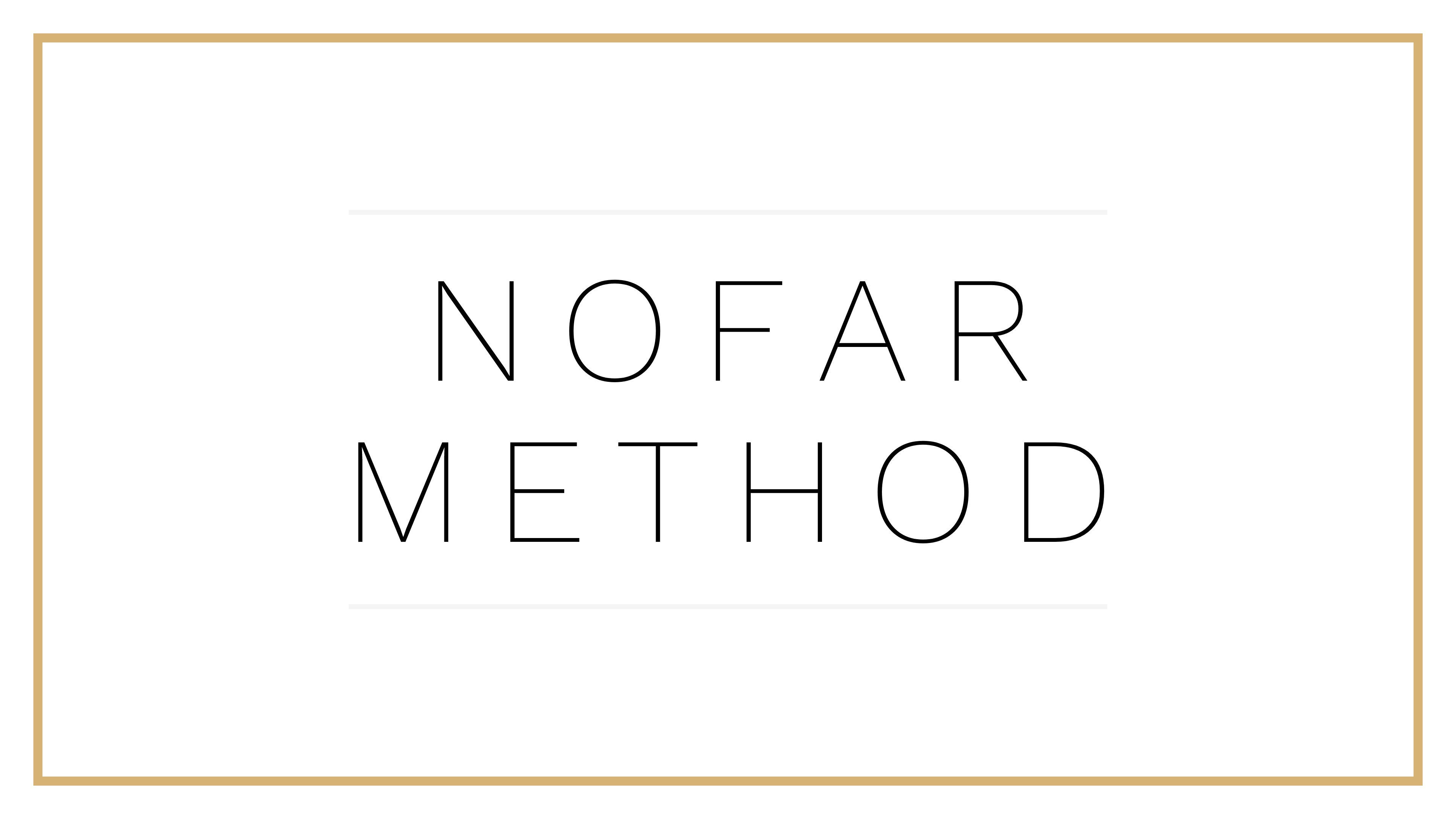 Nofar Method - ORRO