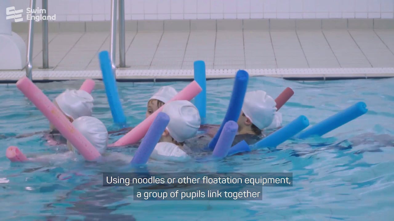 Self rescue huddle position - Swim England