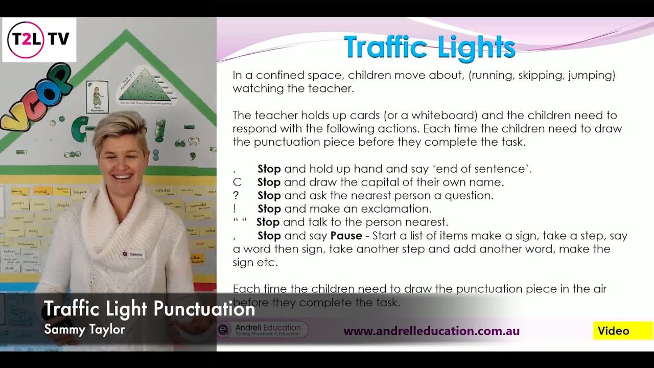 10. Traffic Light Punctuation - T2L TV