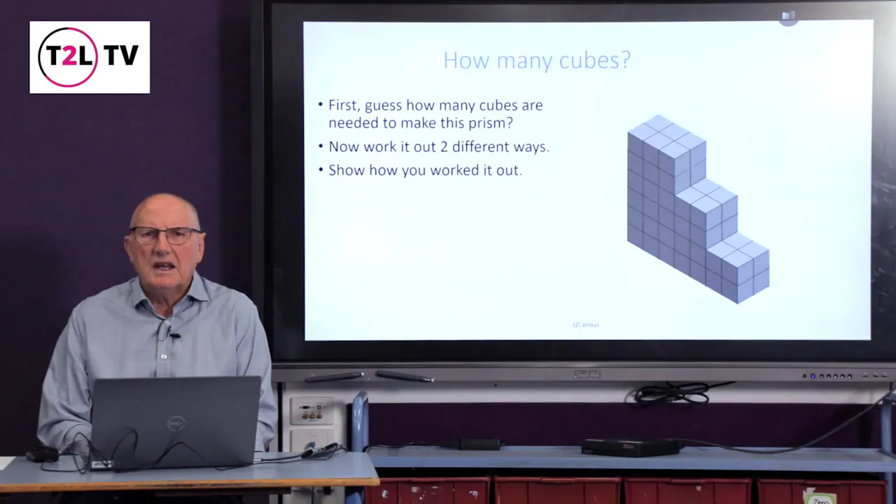 2. 3D Arrays as a way of representing multiplication (Levels 2, 3 and 4 ...