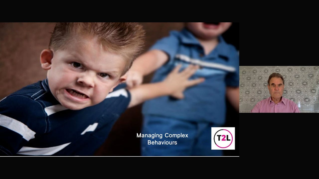 Dave Vinegrad: Managing Complex Behaviours - T2L TV