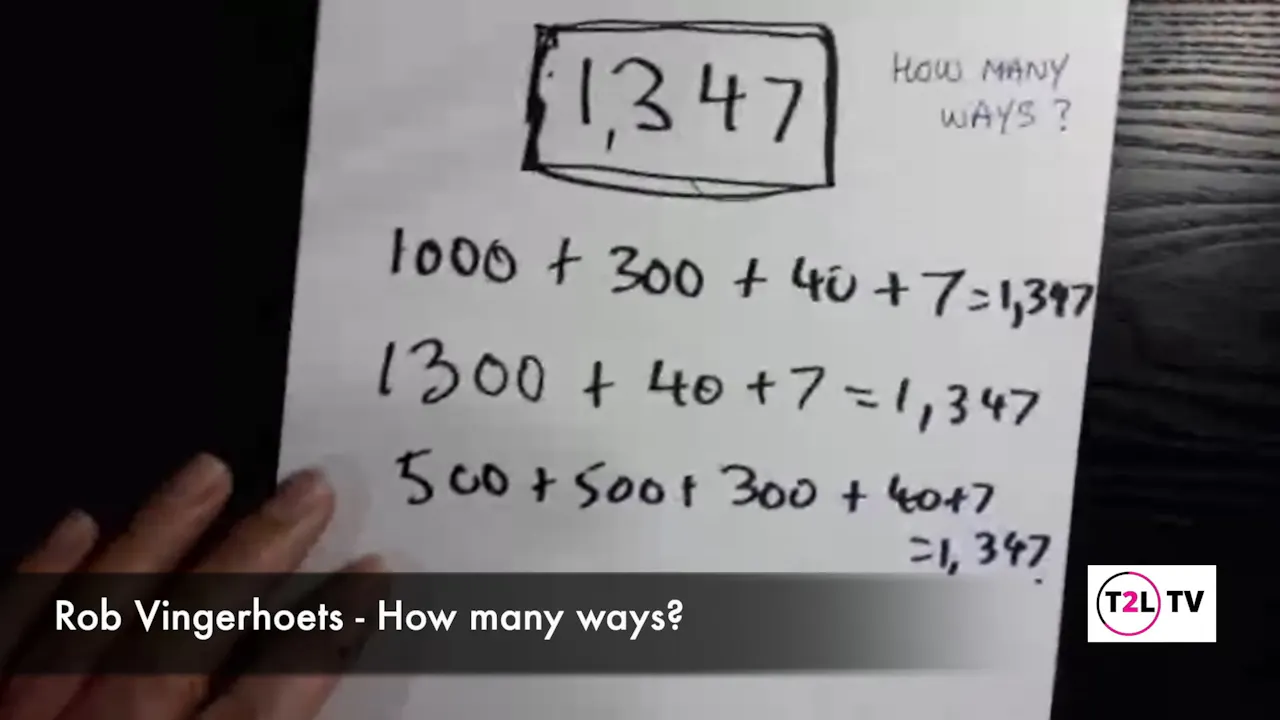 14. How many ways? - T2L TV
