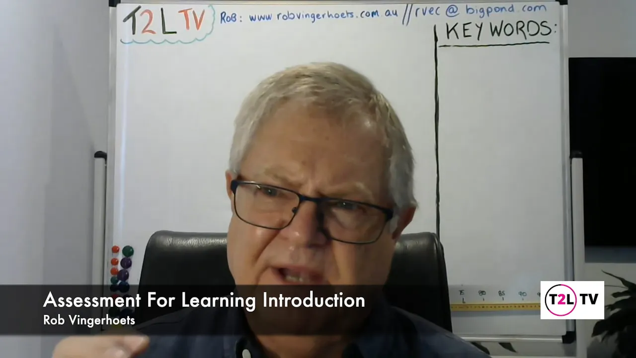 1. Finding out what your students know - Introduction - T2L TV