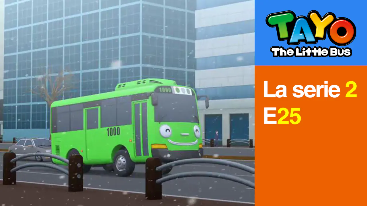 Tayo El Pequeño Bus la Serie 2 EP25 - El día nevado de Tayo - Tayo TV