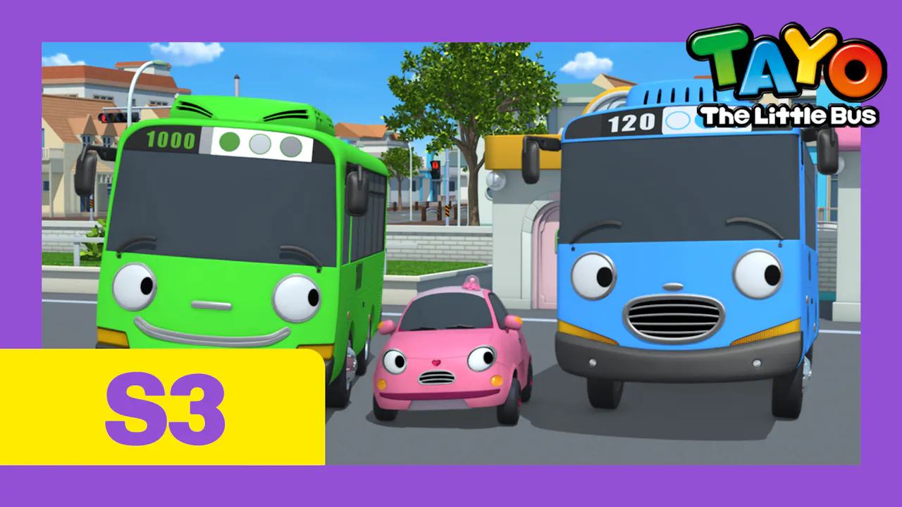 Tayo the Little Bus S3 EP2 - We are a Family - Tayo TV