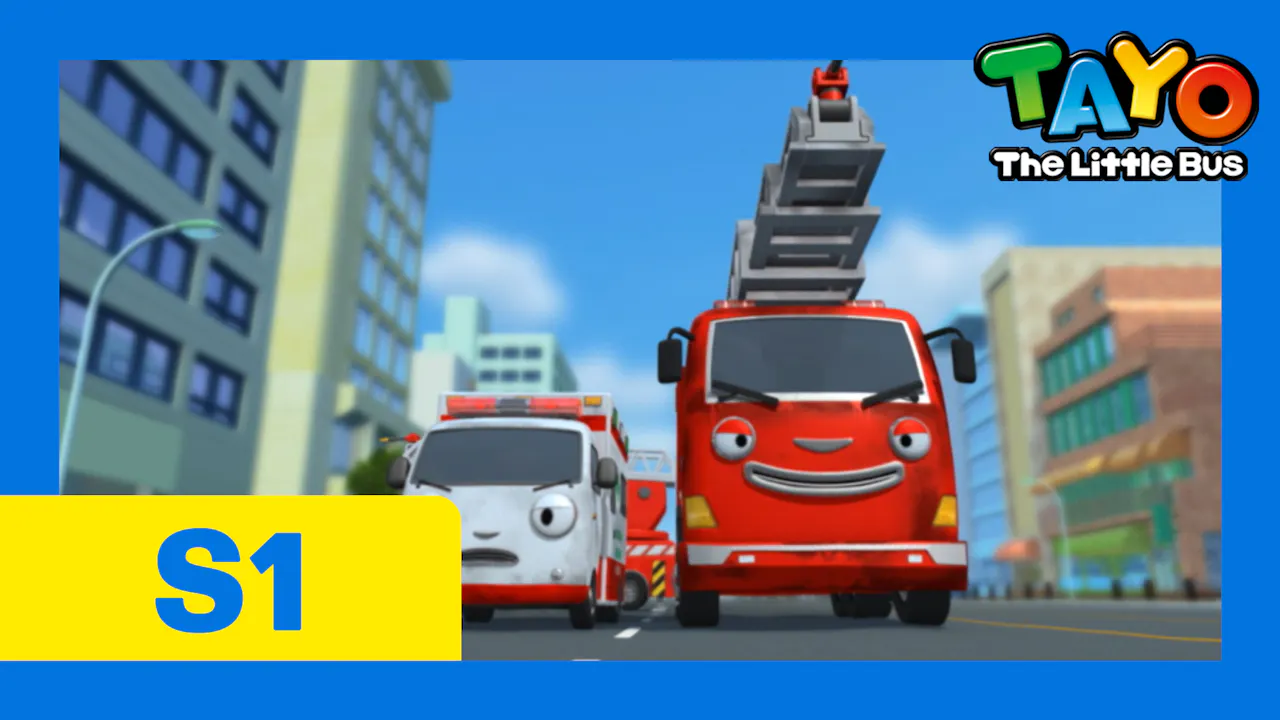 Tayo the Little Bus S1 EP18 - Frank and Alice are awesome - Tayo TV