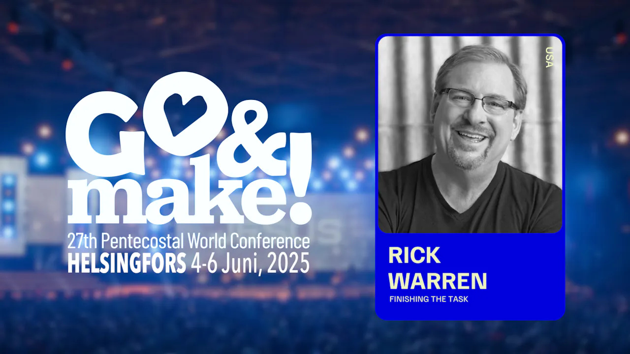 Rick Warren | 4 juni | Världspingstkonferensen 2025 ...