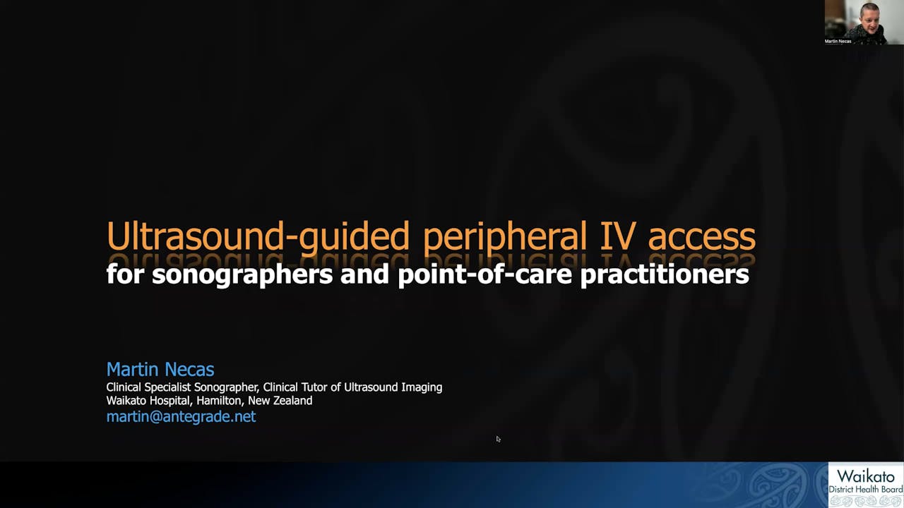 Ultrasound-Guided Peripheral IV Access - ASUMDrive