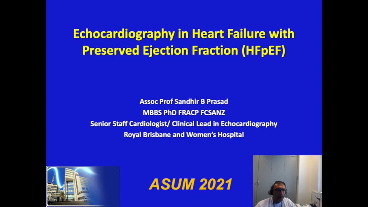 Echocardiography in Heart Failure with Preserved Ejection Fraction ...