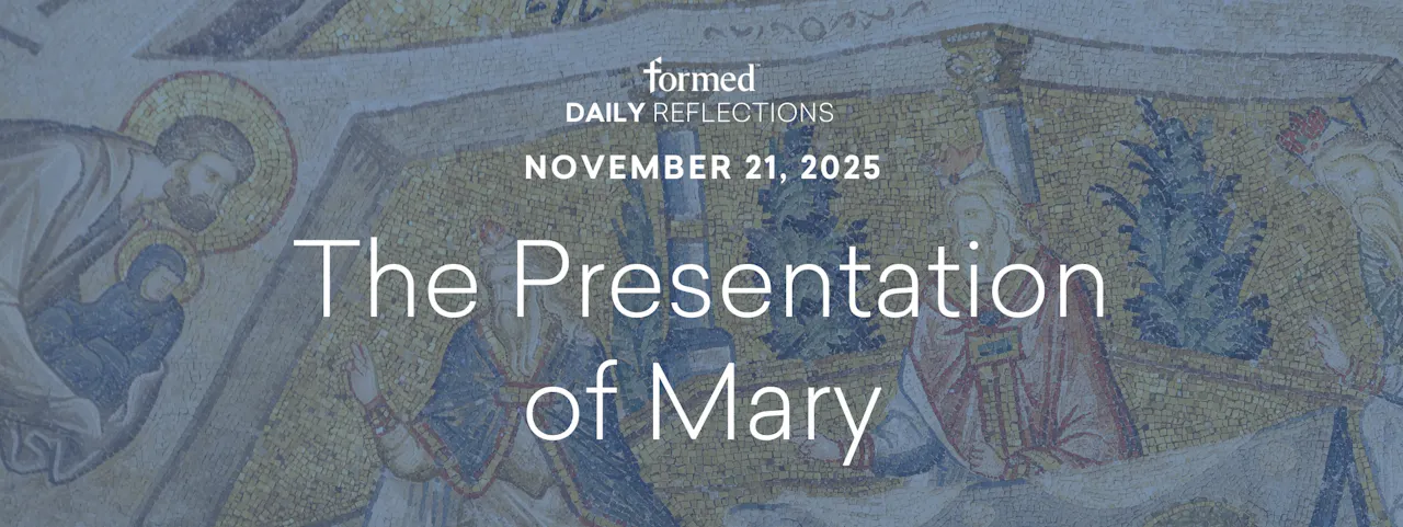 Daily Reflections — November 21, 2025 - Ordinary Time—November 2025 ...
