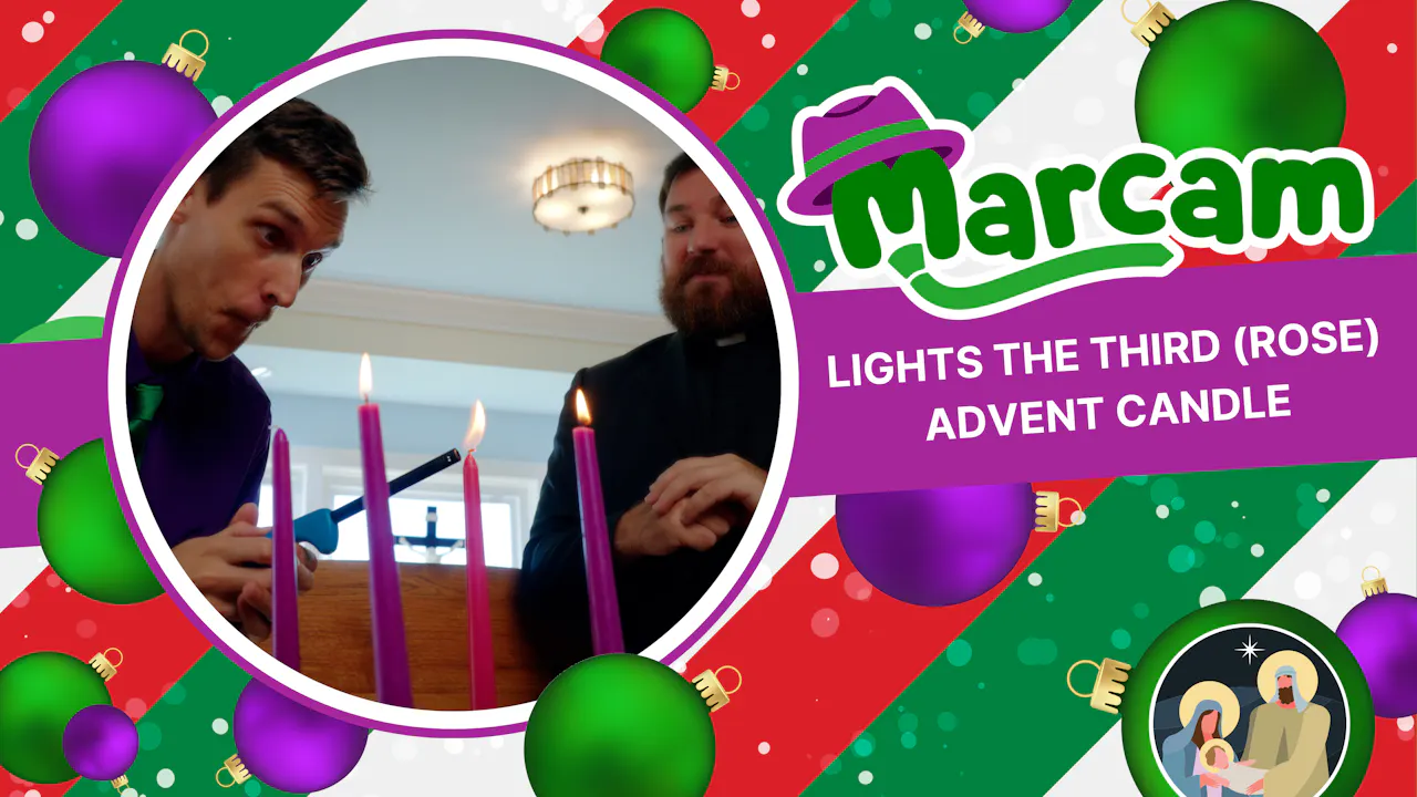 Light the Third (Rose) Advent Candle! | Marcam's Advent & Christmas ...