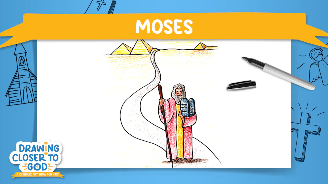 Moses | Drawing Closer to God: Salvation History | Episode 4 ...