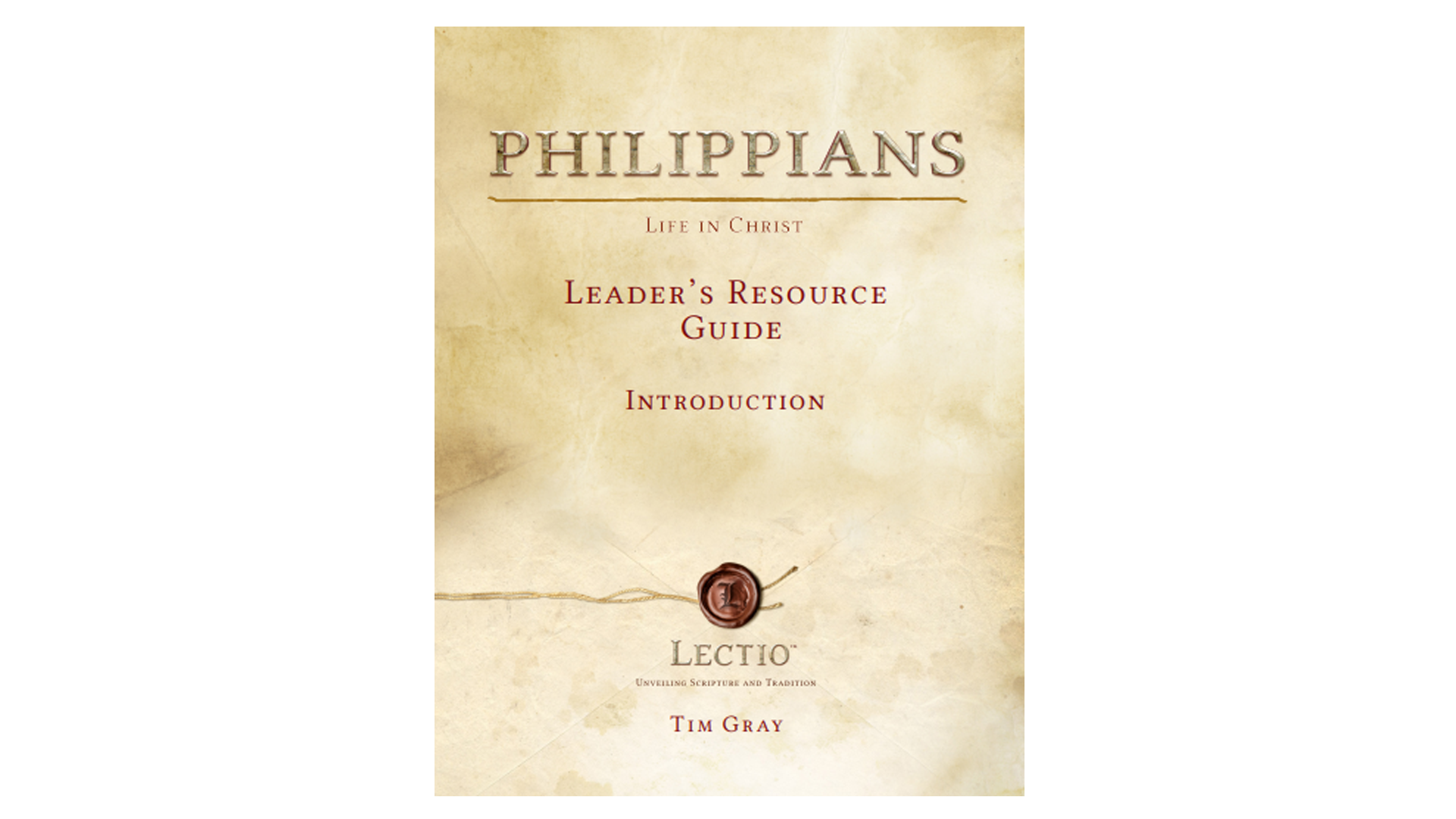 Lectio: Philippians: with Dr. Tim Gray - FORMED
