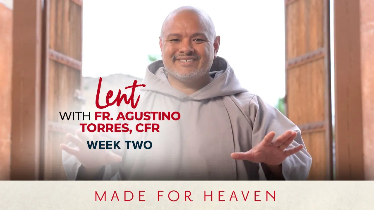 Week Two | Lent with Fr. Agustino - Made for Heaven | Lent with Fr ...