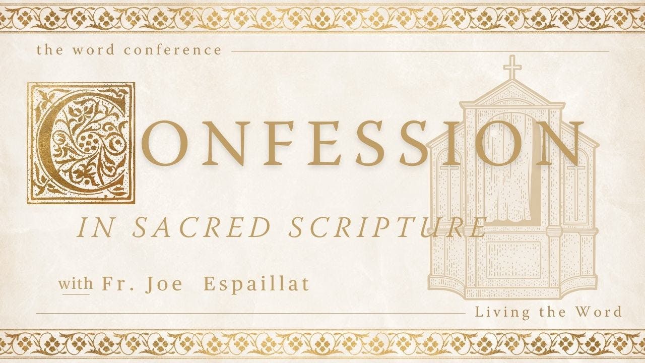 Confession In Sacred Scripture - All Videos - Formed