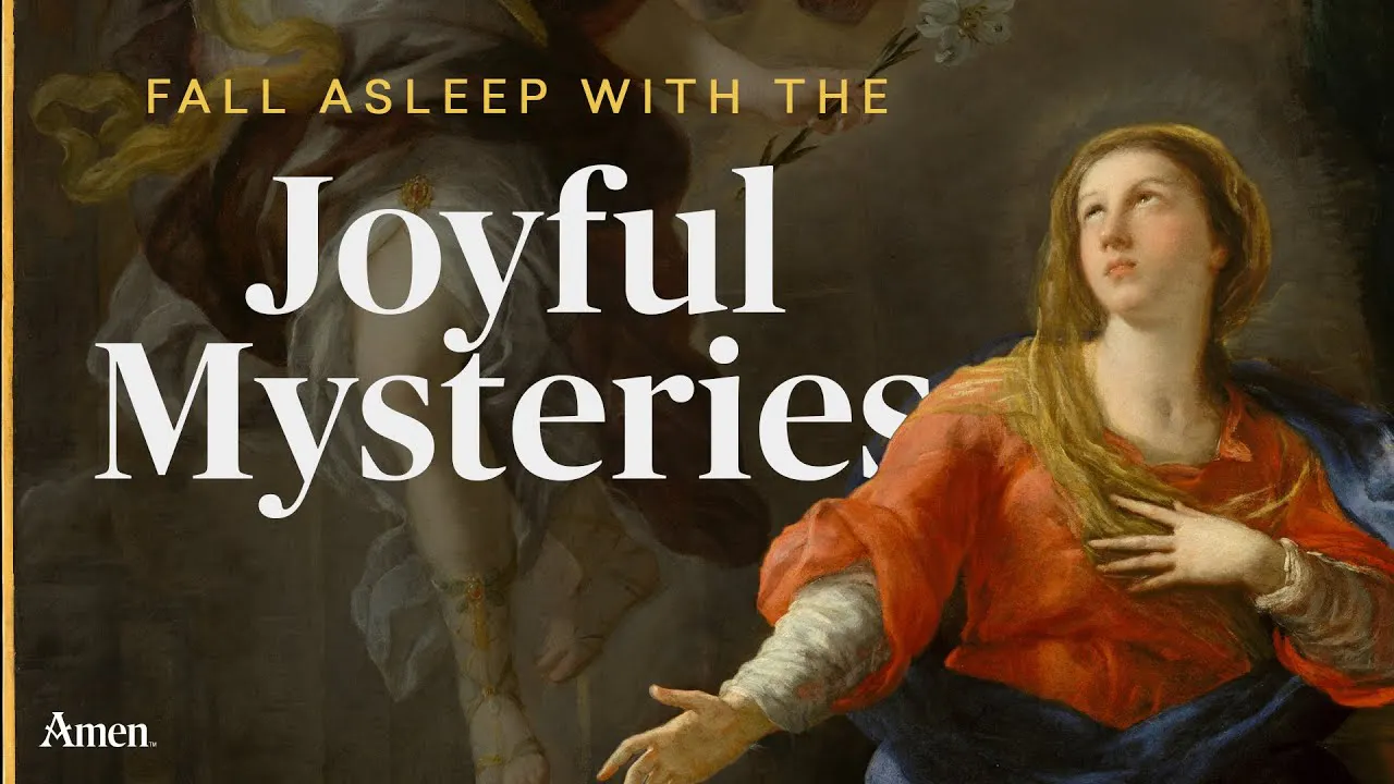 Fall Asleep with the Joyful Mysteries of the Rosary | Rosary Sleep ...
