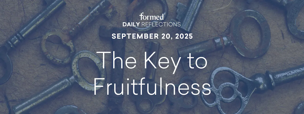 Daily Reflections — September 20, 2025 - Ordinary Time — September 2025 ...