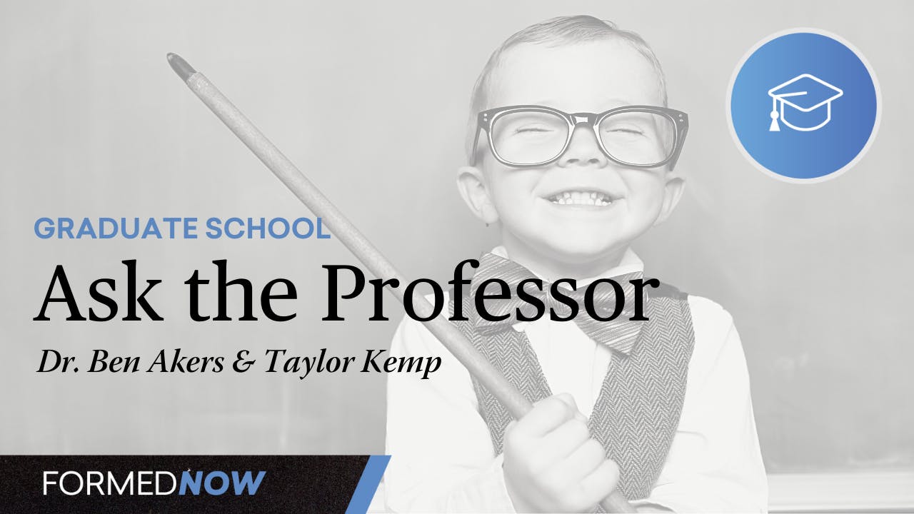 Ask the Professor (Part 1) - Season 1 - Formed