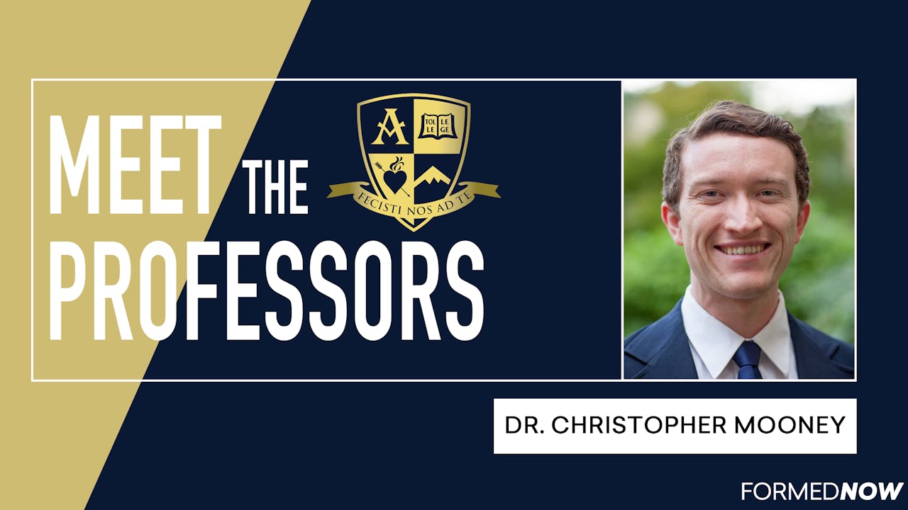 Dr. Christopher Mooney | Meet the Professors - Season 1 - Formed