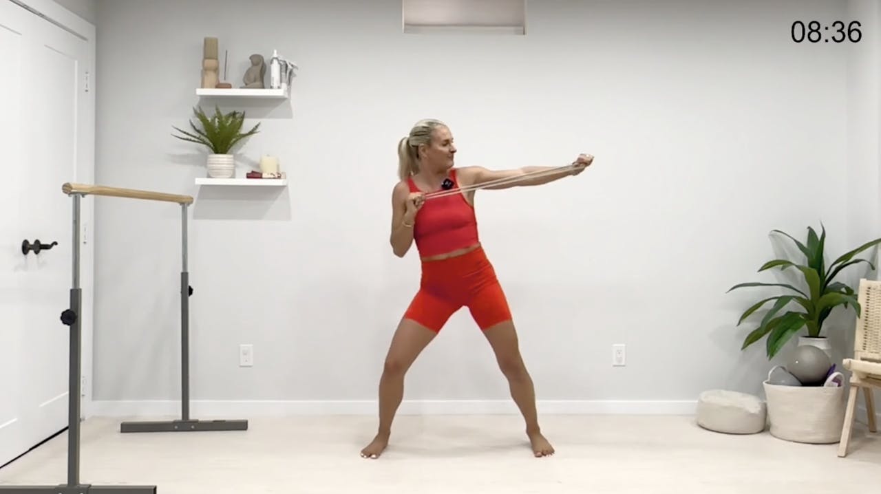 12 Minute Banded Cardio Arms - Quick Workouts - Barre Teja