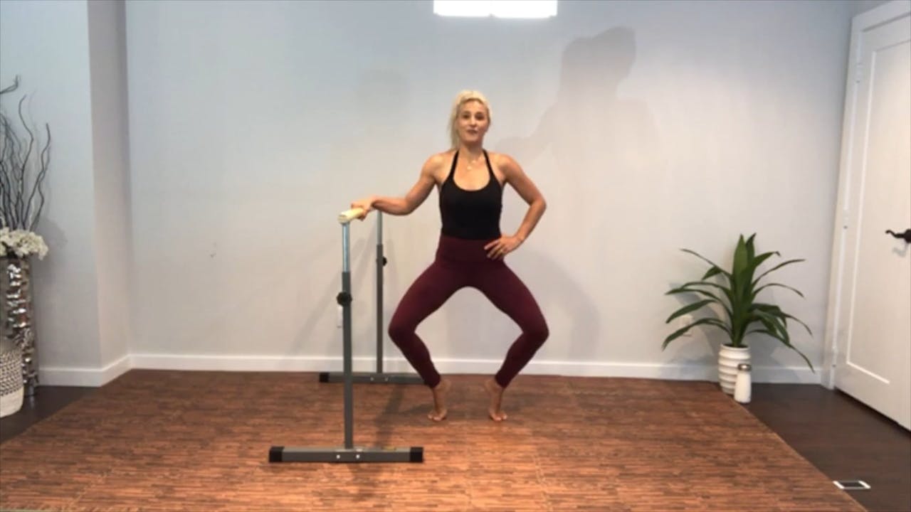 60 Minute, No Equipment, Basic Barre Workout - Barre Teja