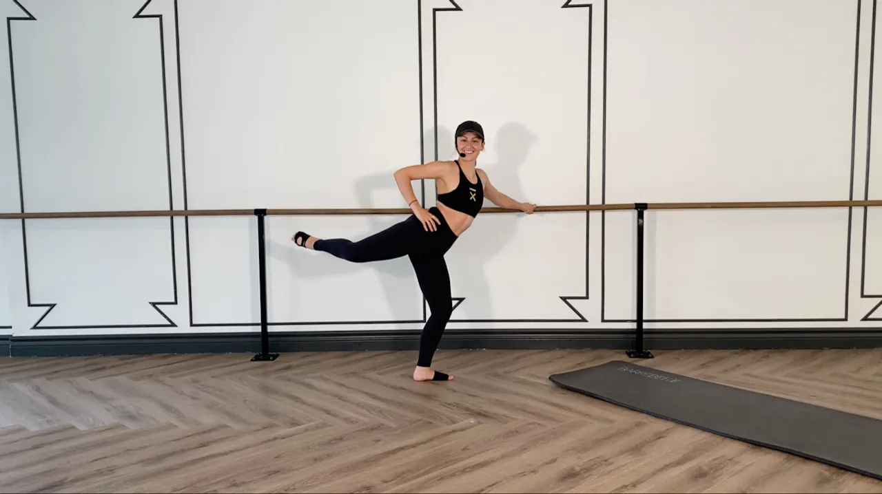#30 Day 20 - Ballet Legs | Alexandra - Barre Belle Online