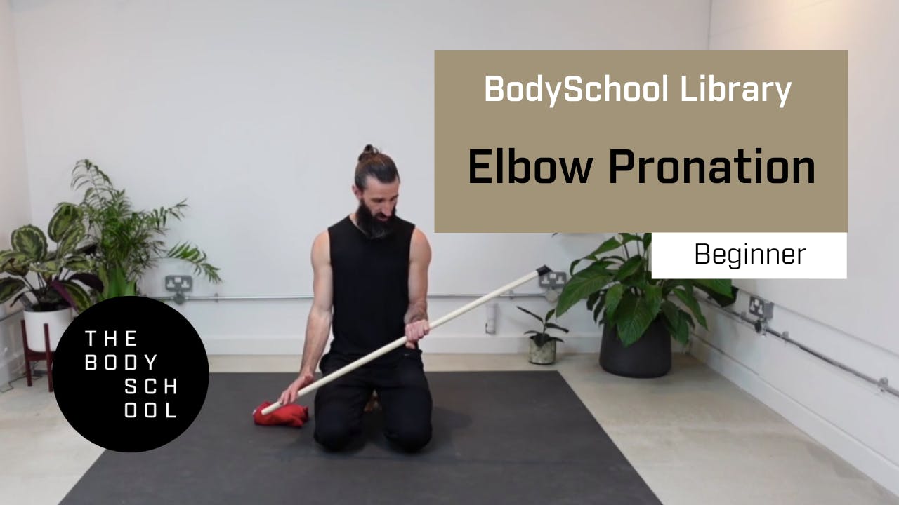 Beginner Elbow Pronation - Elbow Rotation - The Body School