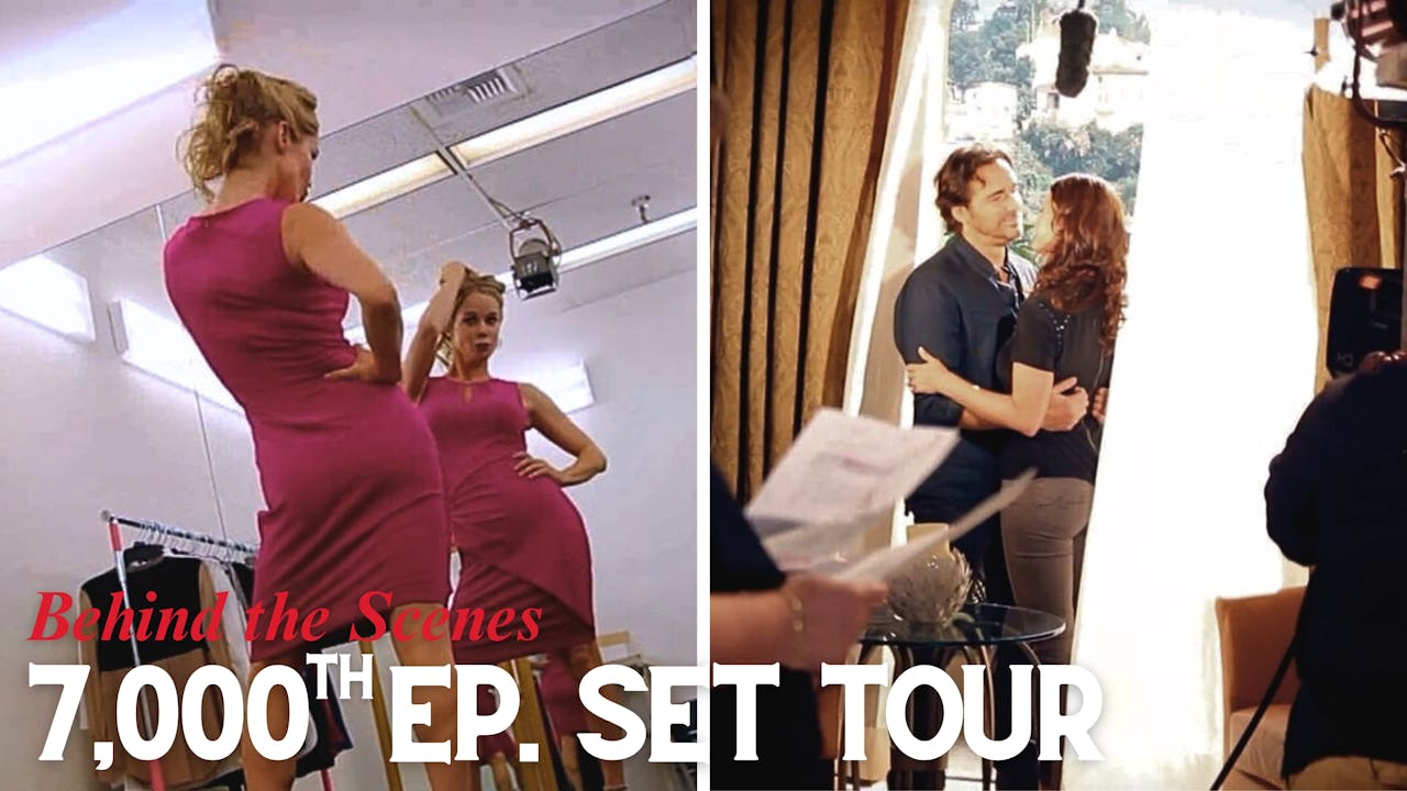 Behind the Scenes: 7,000th Episode Set Tour - Behind the Scenes - The ...