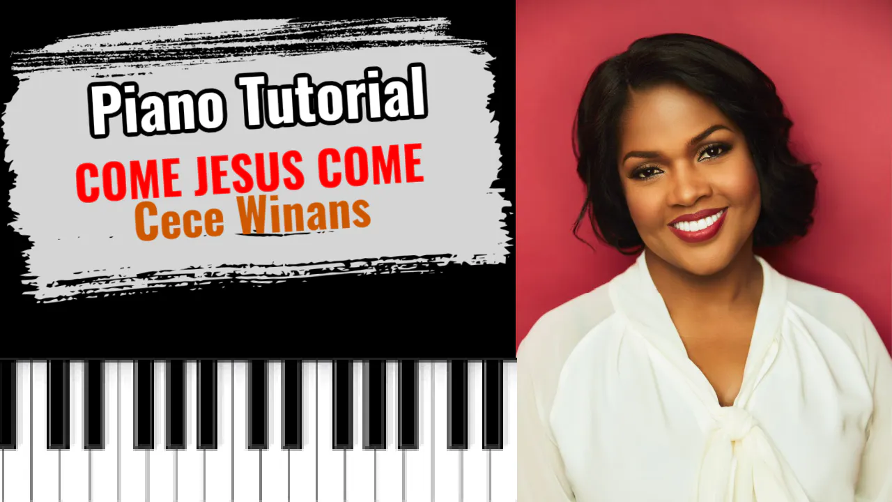Come Jesus Come (Cece Winans) - Gospel Song Tutorials - The C-Dub Network