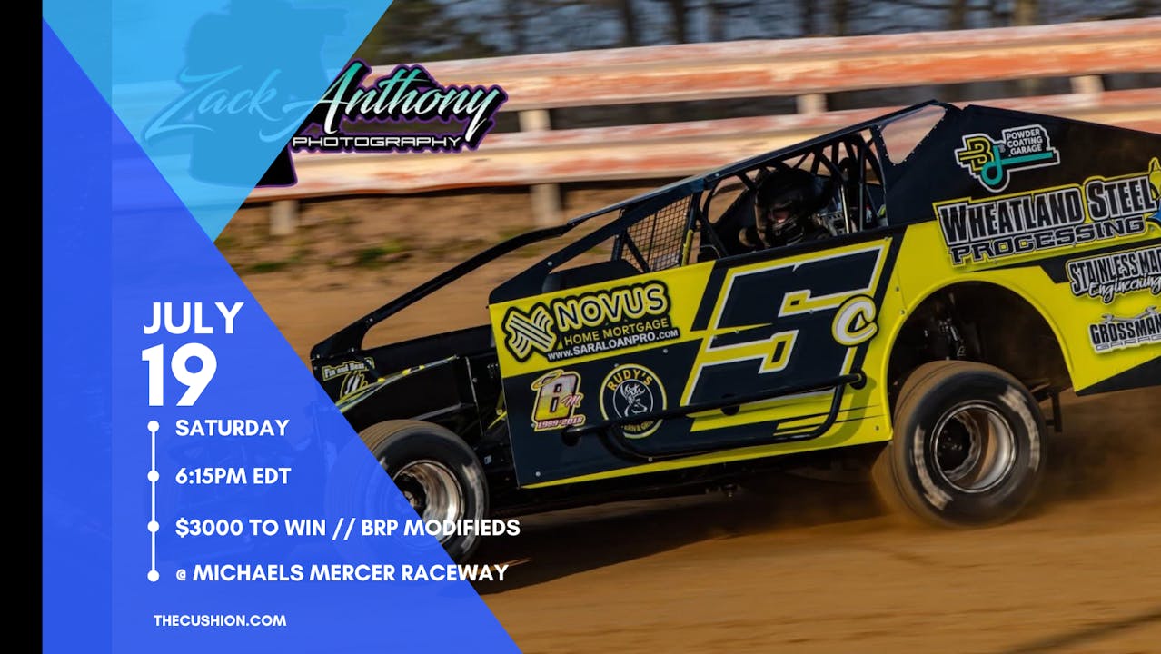 VOD 07.19.25 // $3k BRP Modified Tour @ Michaels Mercer Raceway - The ...
