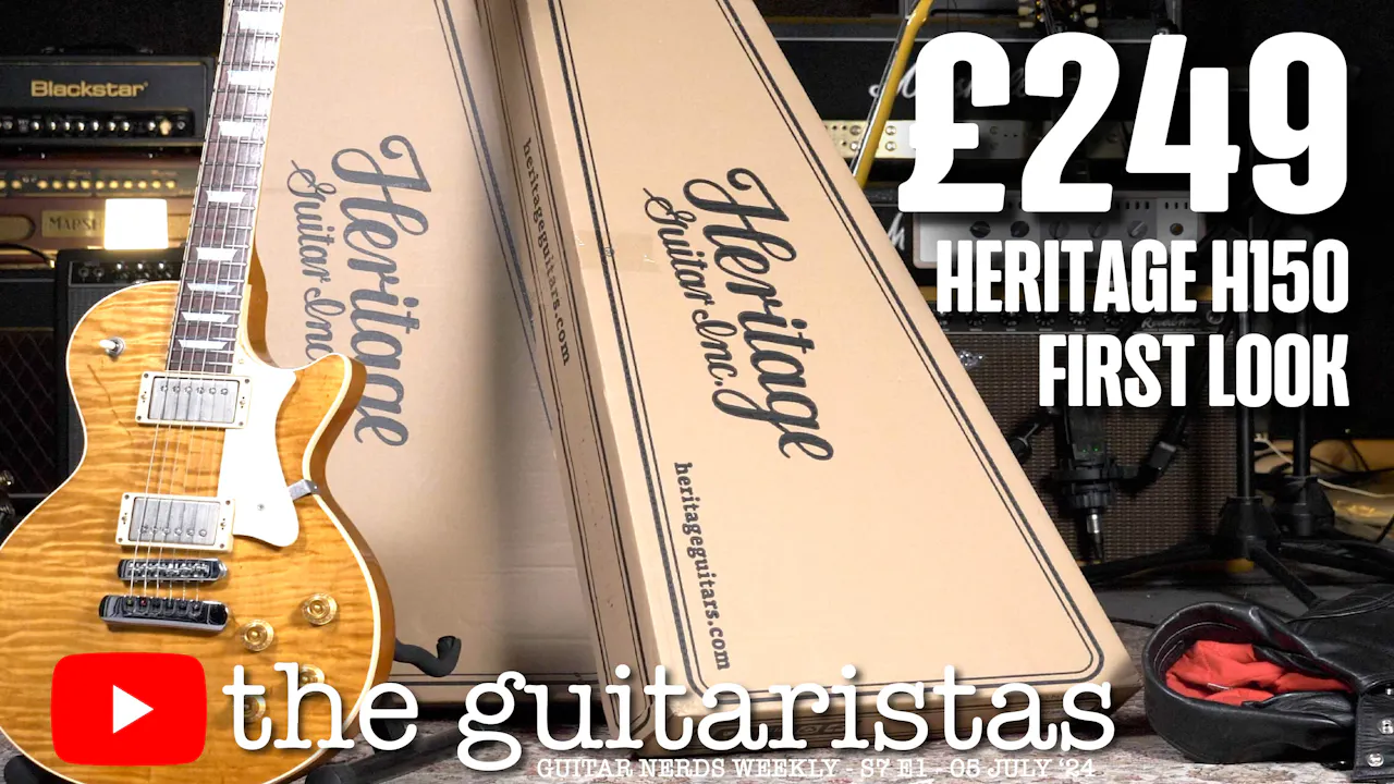 The £249 Heritage Ascent H-150 🎸 Unboxing & First Look 😲 - The Guitaristas