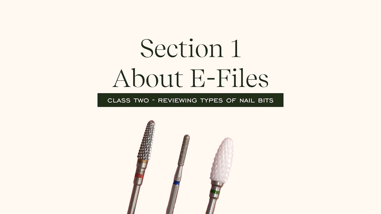 E-Filing Course - Class 2 - Section 1 - The Nail Hub TV