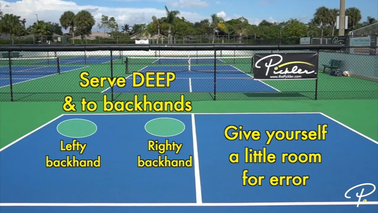7 Pro Tips for a Killer Pickleball Serve | Pickler Pickleball - The Pickler