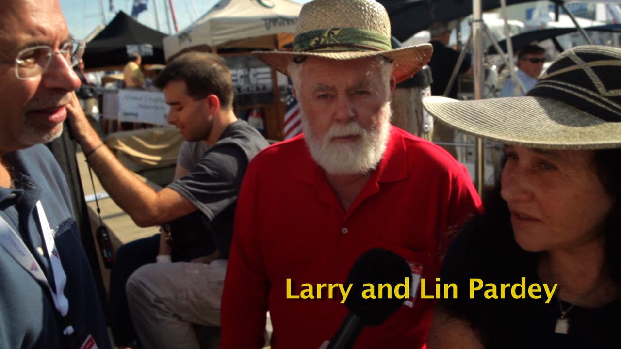 Lin & Larry Pardey at the 2011 U.S. Sailboat Show - SAILFLIX