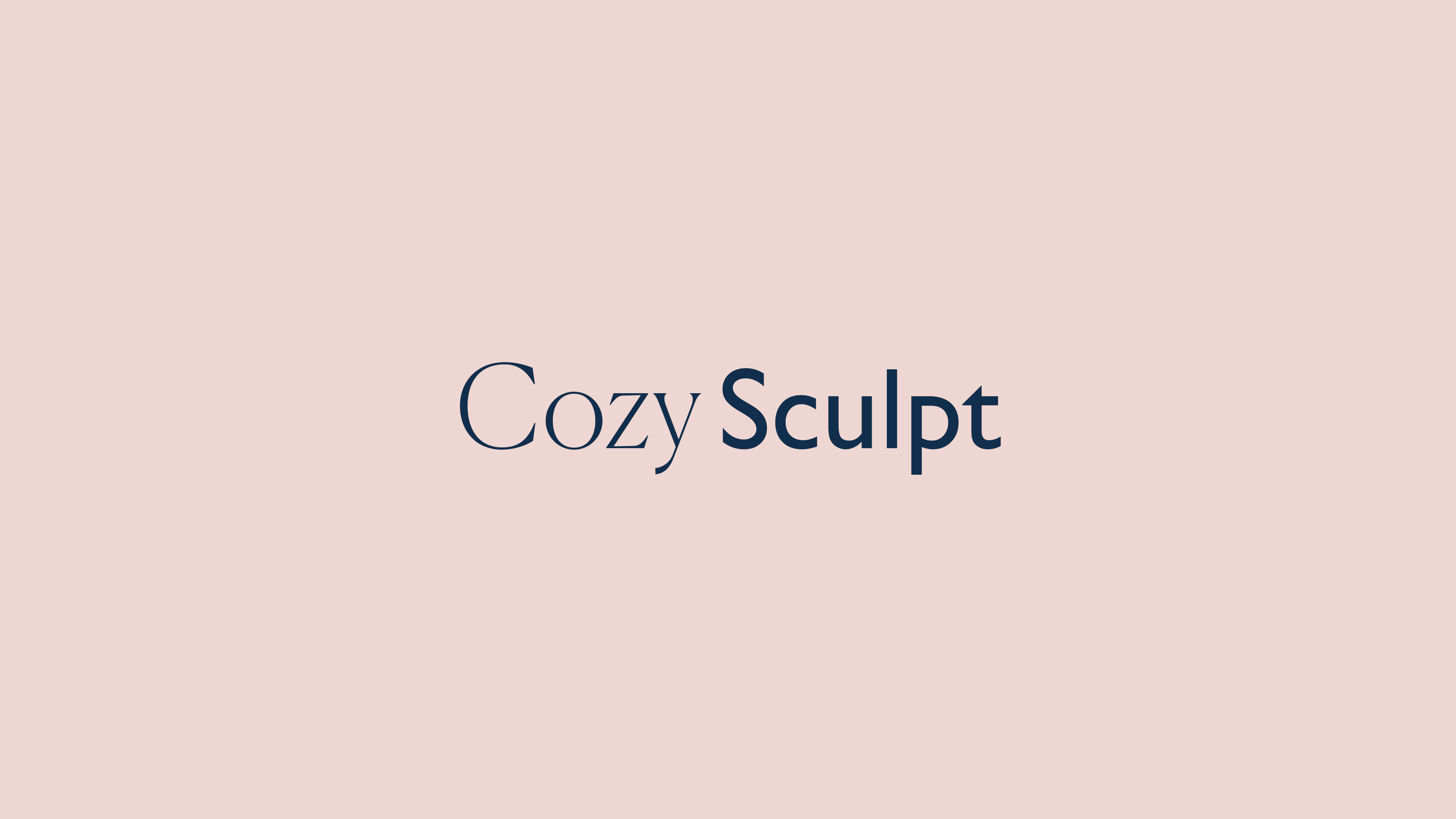 Cozy Sculpt - The Sculpt Society