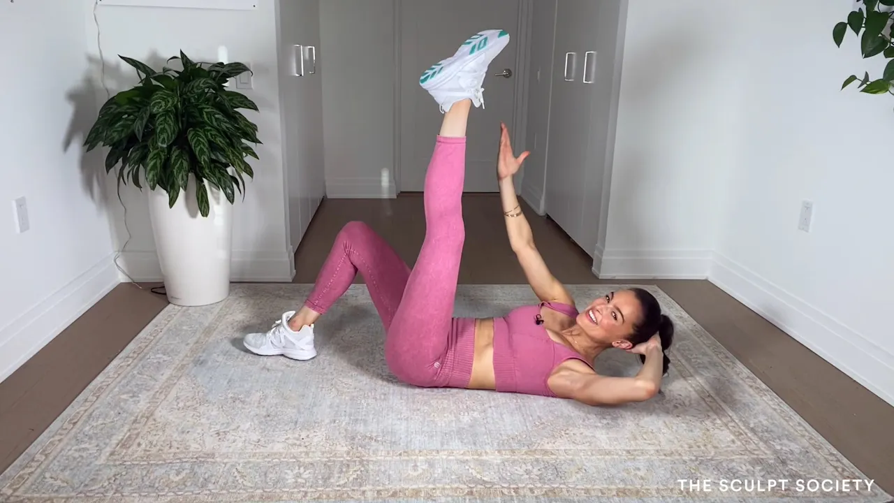 10MIN ABS ON BACK 14 - The Sculpt Society
