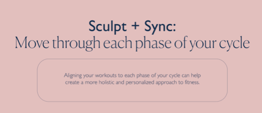 Sculpt + Sync: Move Through Each Phase of Your Cycle - The Sculpt Society