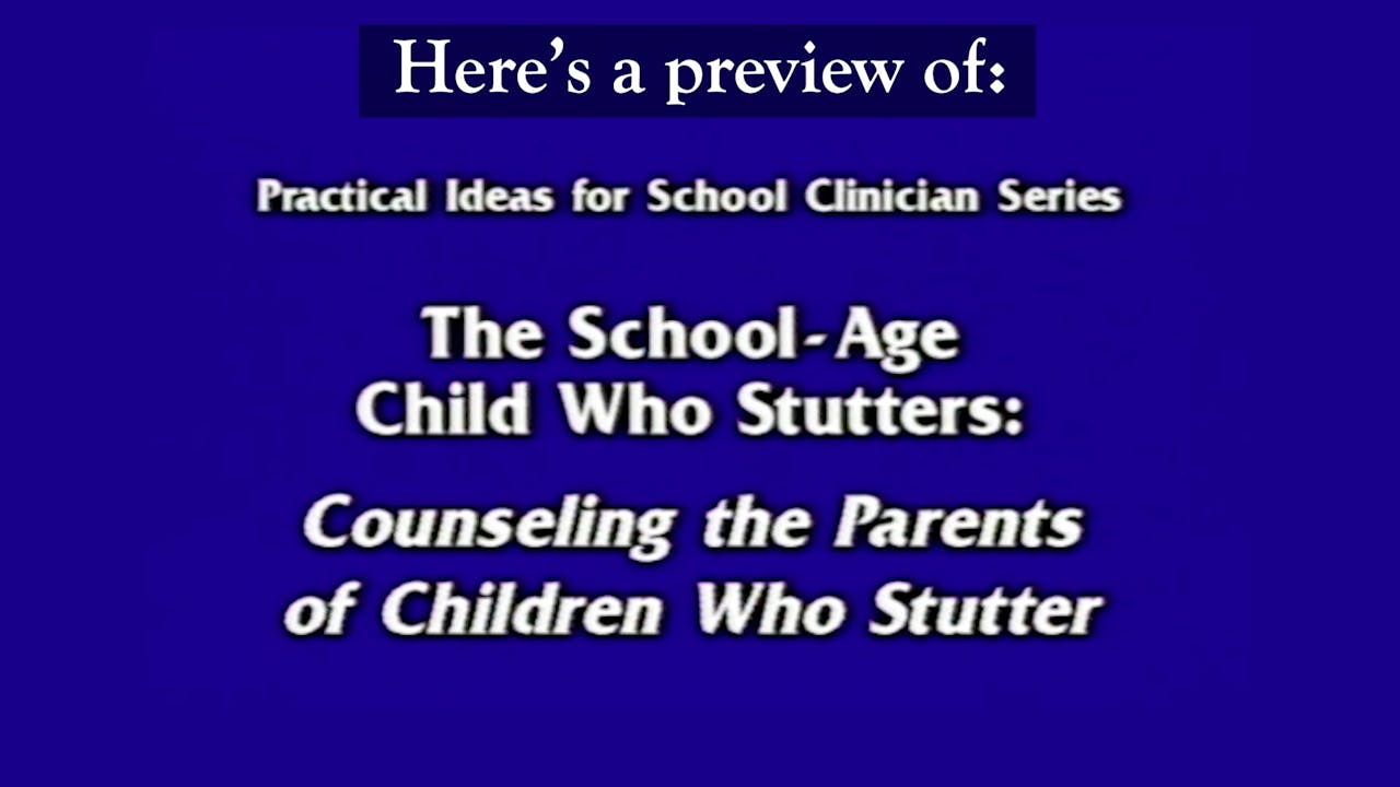 9090_Counseling the Parents of CWS_PREVIEW CLIPmp4 - Counseling the ...