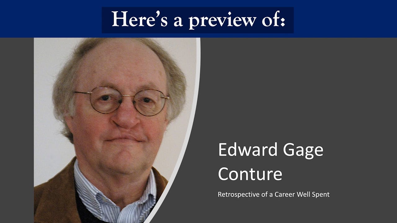 Edward Conture Retrospective_PREVIEW CLIP - The Stuttering Foundation