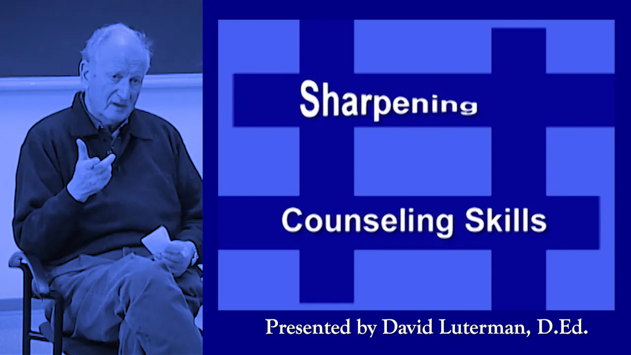 Sharpening Counseling Skills (#9800) - The Stuttering Foundation