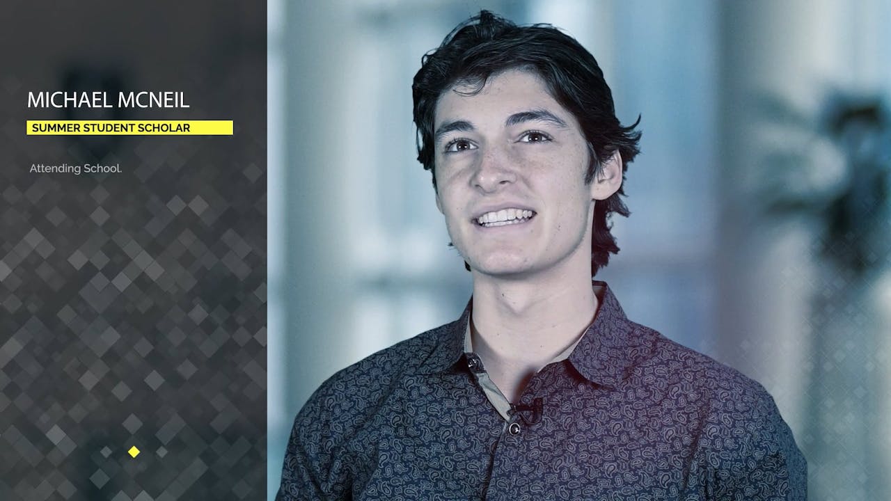 Michael McNeil: A Freshman's Journey From High School to Rice University - Texas Heart® TV by ...