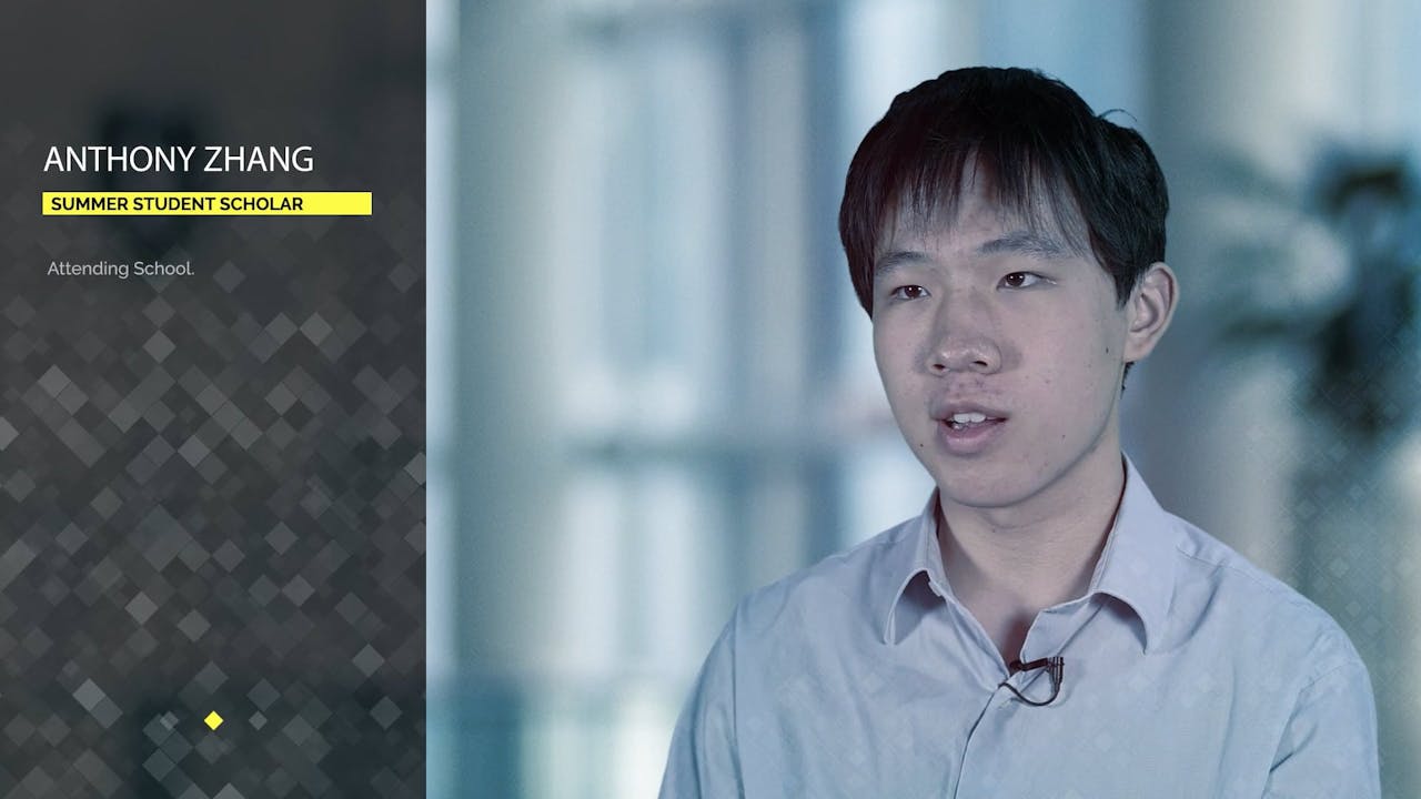 Anthony Zhang: Developing an In Vitro Lung Model - Texas Heart® TV by ...