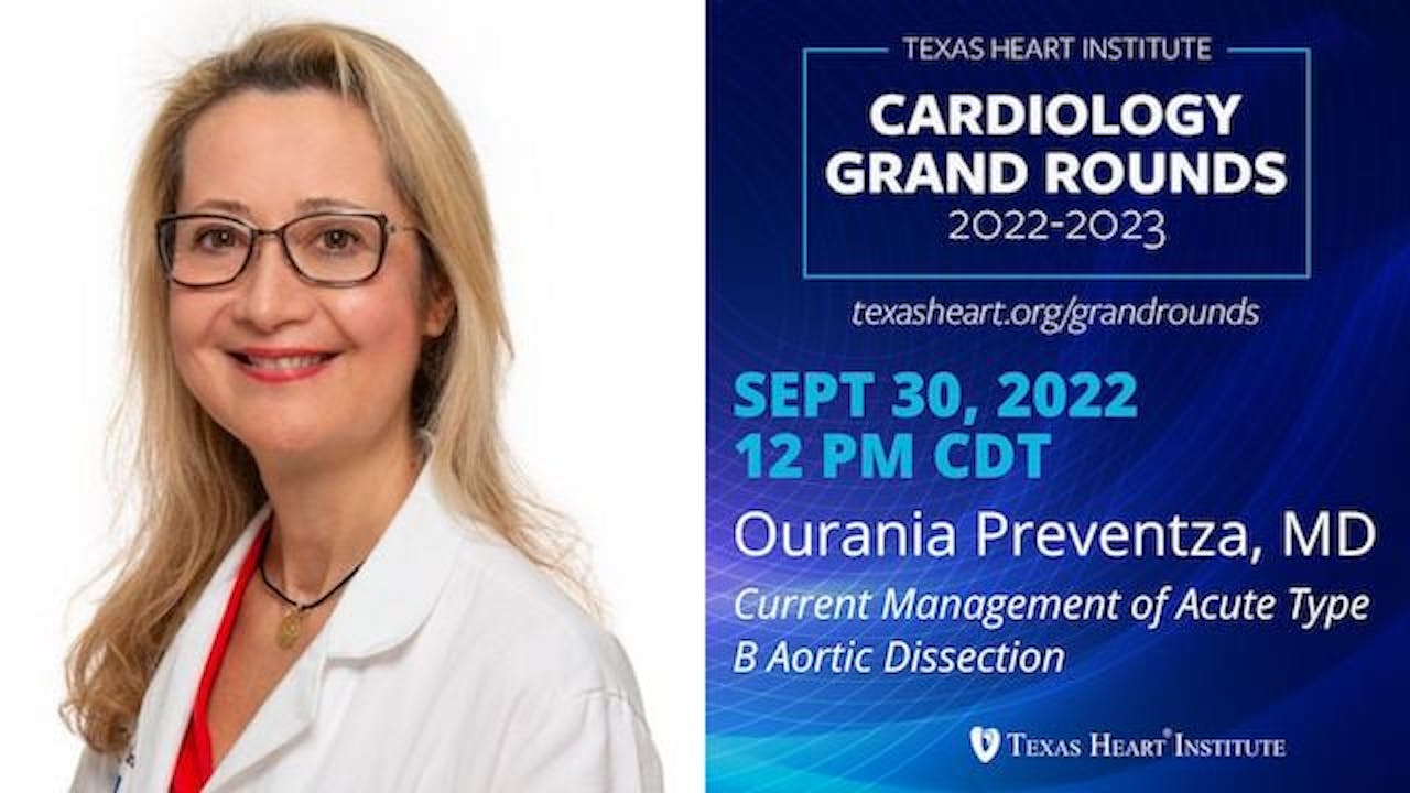 Current Management of Acute Type B Aortic Dissection - Texas Heart® TV ...