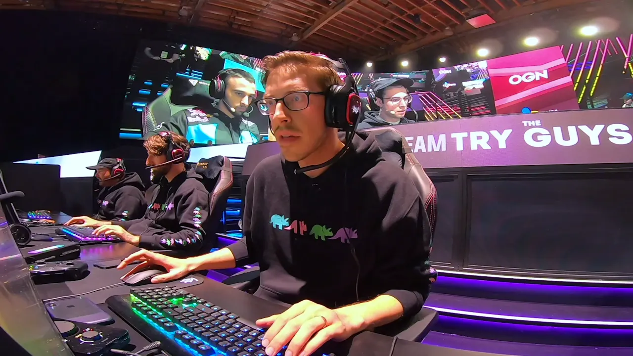 The Try Guys Compete In A Pro Gaming Tournament - 2nd try