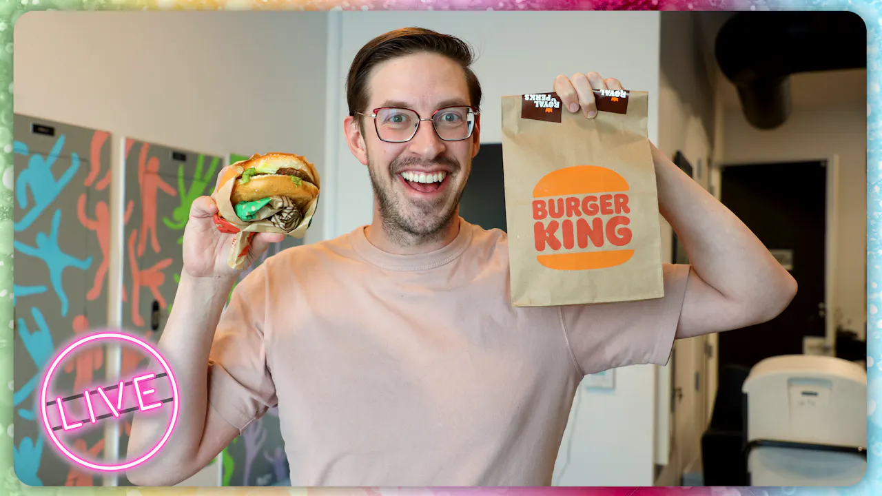Eat With Keith LIVE • Burger King - Eat With Keith Live - 2nd try